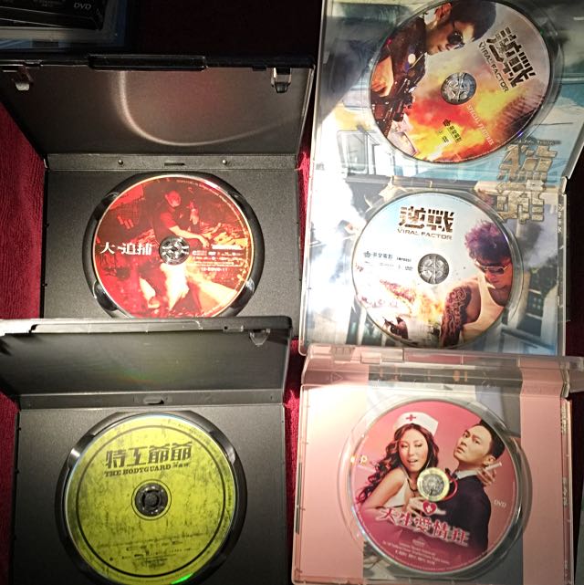 8 隻正版 DVD(中文特級猛片) CHINESE MOVIES:Action and violent/drama 如散買，至少四隻, 興趣及 ...