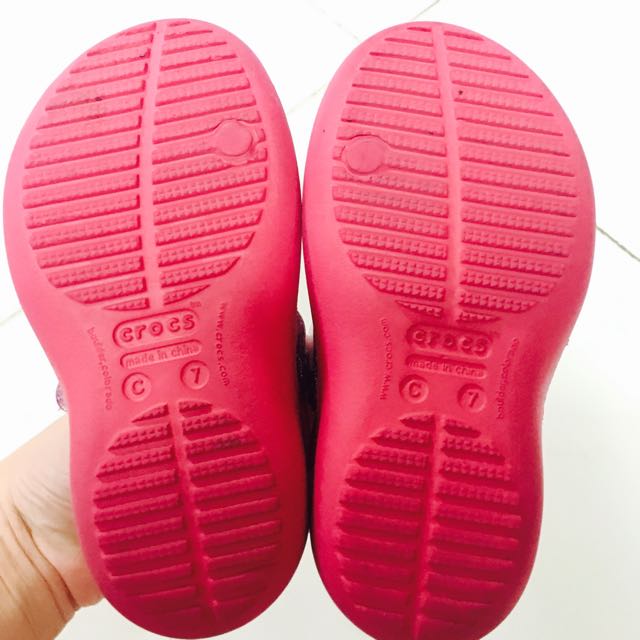 Crocs Size C7, Babies & Kids, Babies & Kids Fashion on Carousell