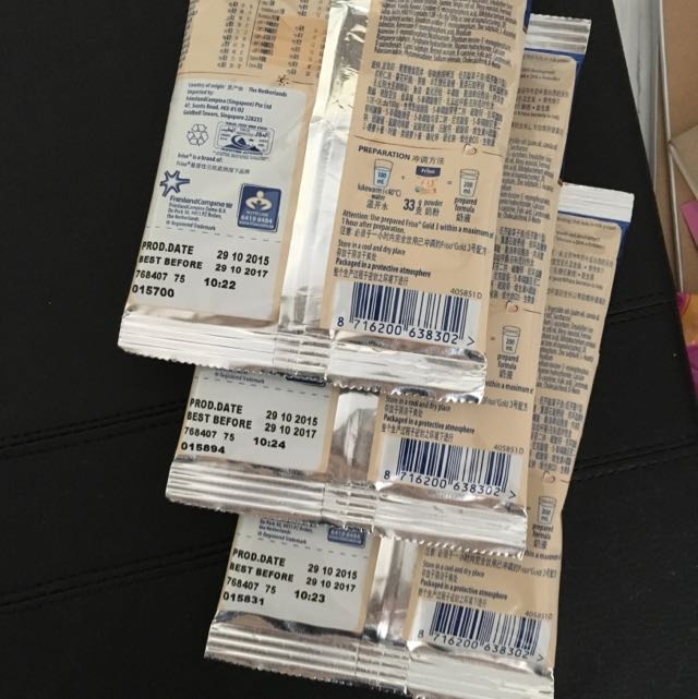 Friso Step 3 Sample Pack, Babies & Kids, Nursing & Feeding, Weaning ...