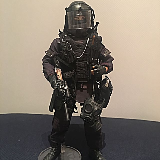 (Reserved) Hot Toys Military 12 Inch GIGN French Counter Terrorist Unit ...