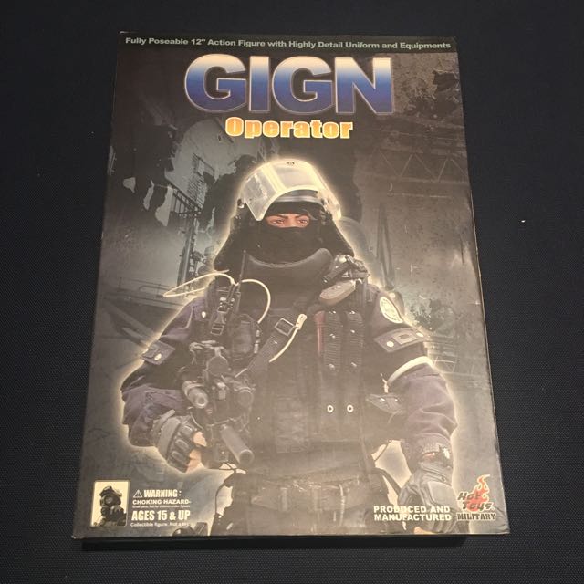 (Reserved) Hot Toys Military 12 Inch GIGN French Counter Terrorist Unit ...