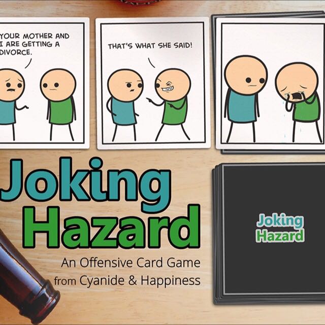 Joking Hazard-Shiny Red Box Edition, Hobbies & Toys, Toys & Games on ...