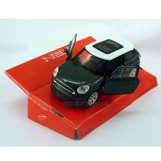 Mini Cooper S Paceman diecast model (green/ white top), Hobbies & Toys ...