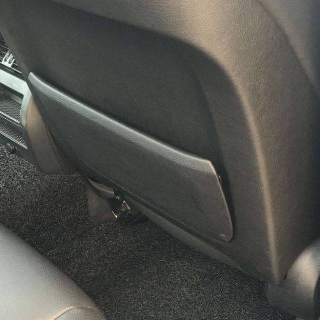 Original black BMW back panel with magazine pouch F10 523i, 520i, 528i ...