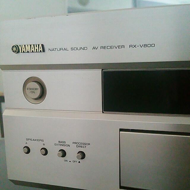 Yamaha AV Receiver RX-V800 (Reserved), Audio, Other Audio Equipment on ...