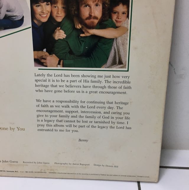 Benny Hester Legacy Vinyl Record vintage collection, Hobbies & Toys ...