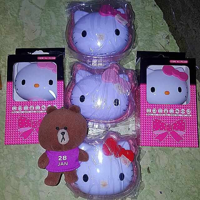 Brand New Super Duper Cutesy Hello Kitty Power Banks, Women's Fashion ...