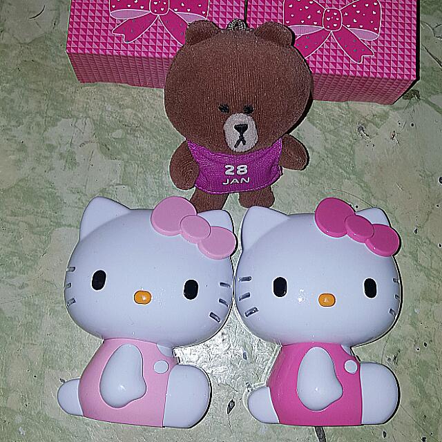 Brand New Super Duper Cutesy Hello Kitty Power Banks, Women's Fashion ...