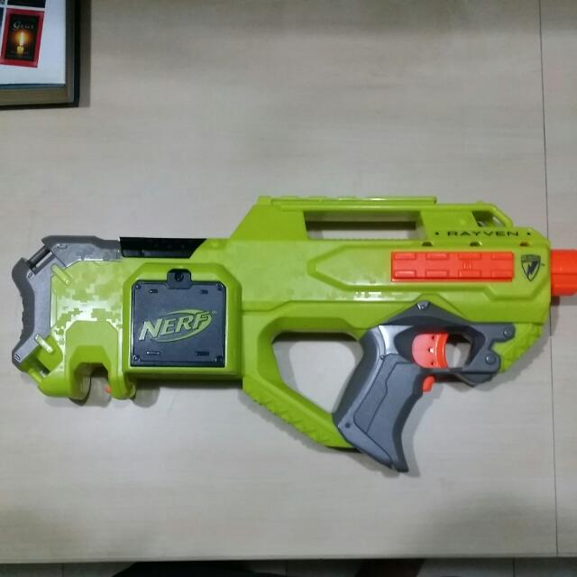Nerf Rayven, Hobbies & Toys, Toys & Games on Carousell