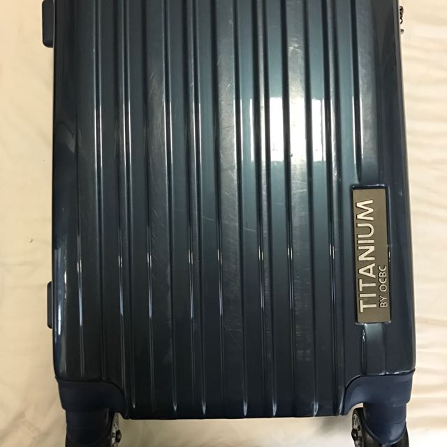 OCBC Titanium Cabin Luggage, Men's Fashion, Bags, Briefcases on Carousell
