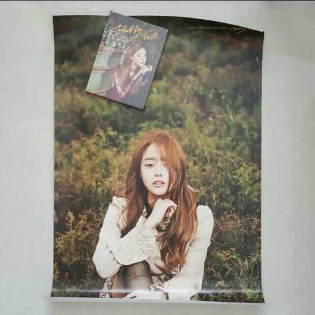OFFICIAL | SONG JIEUN BOBBY DOLL UNSEALED ALBUM WITH POSTER ...