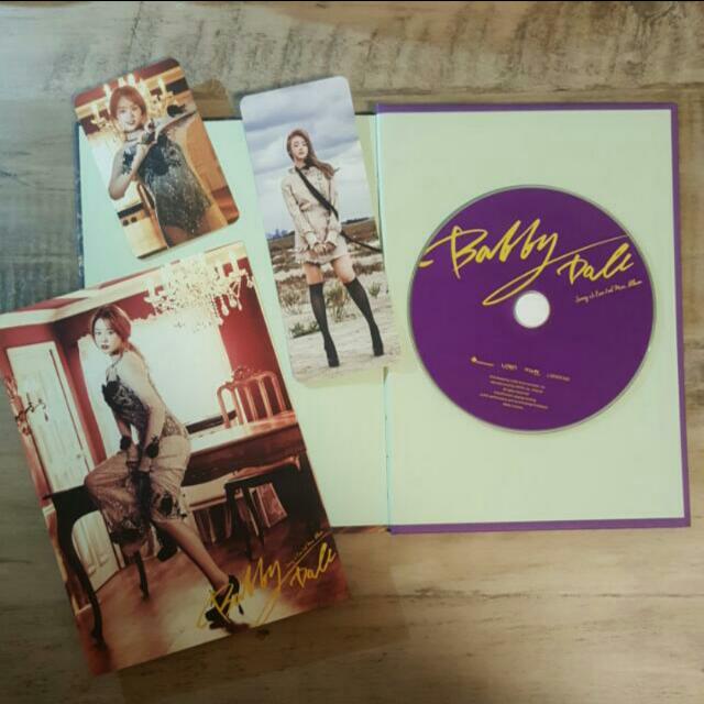 OFFICIAL | SONG JIEUN BOBBY DOLL UNSEALED ALBUM WITH POSTER ...