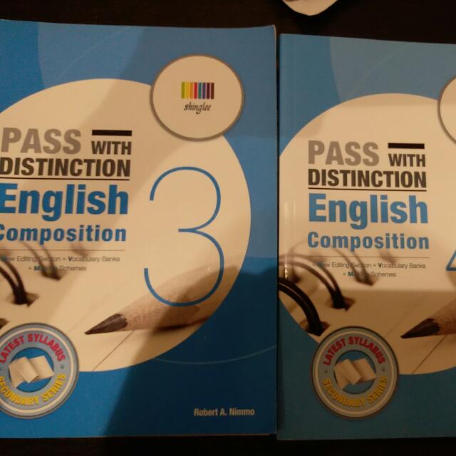 pass with distinction English composition, Hobbies & Toys, Books ...