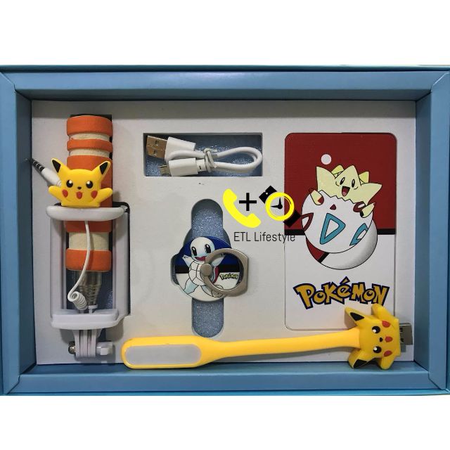 Pokemon Power Bank Gift Set, Mobile Phones & Gadgets, Mobile & Gadget ...