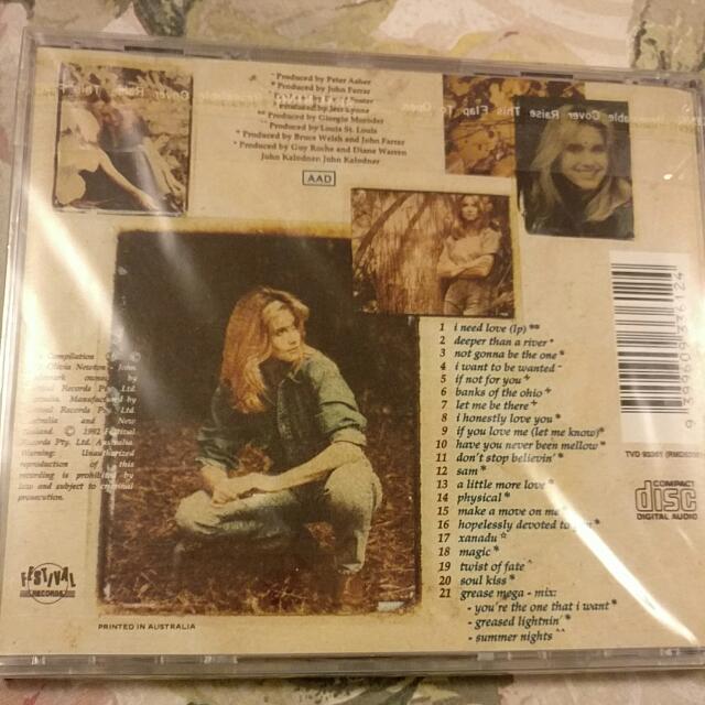 Rare Pop CD - Olivia Newton-John Back To Basics, The Essential ...