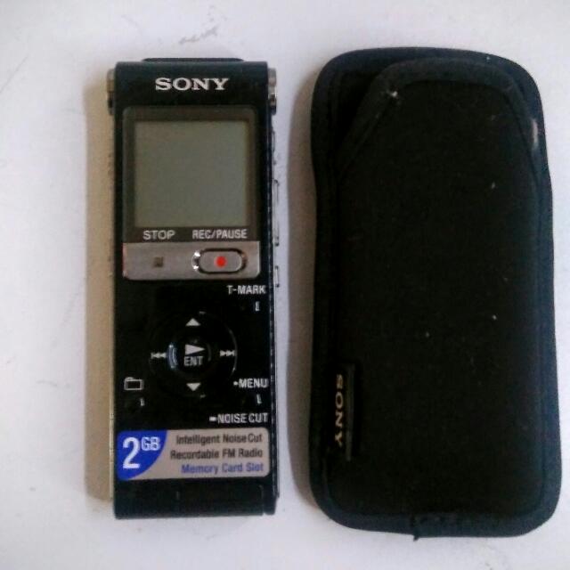 Sony Stereo IC Recorder ICD-UX512F, Audio, Portable Music Players on ...