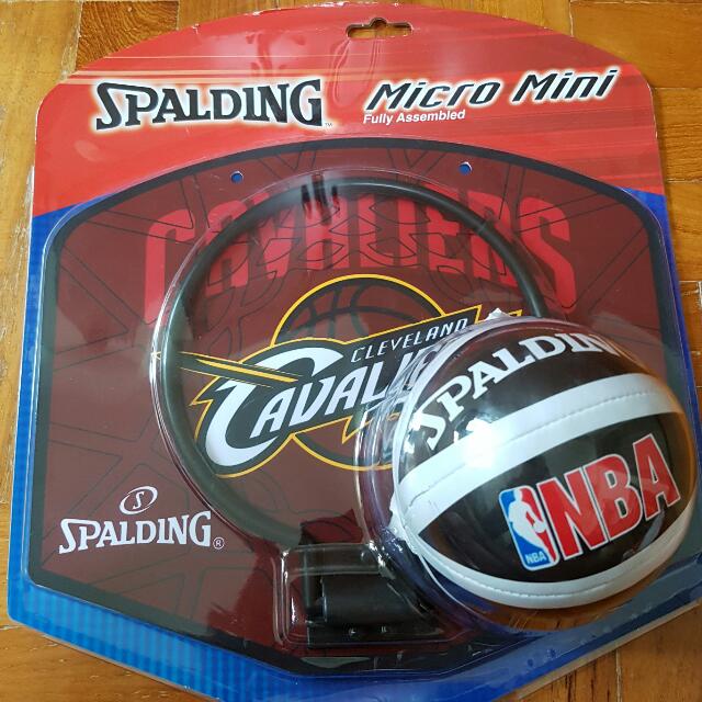 Spalding Micro-Mini Basketball Set, Furniture & Home Living, Home Decor ...
