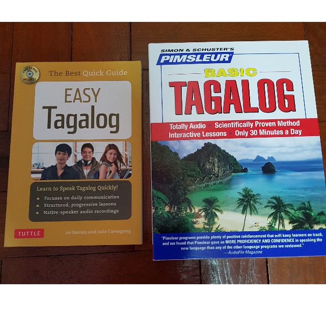 Tagalog Language Book and CDs, Electronics, Audio on Carousell