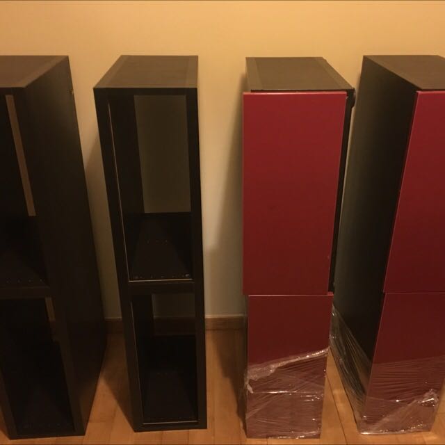 Tv wall Unit - IKEA Besta/Framsta, Furniture & Home Living, Furniture ...