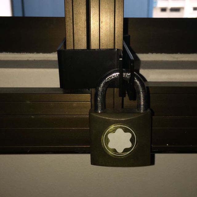 Window Grill Pedlock & Clamp Set, Furniture & Home Living, Furniture ...