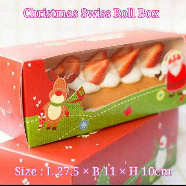 Christmas Cake Log Cake Box, TV & Home Appliances, Kitchen Appliances ...