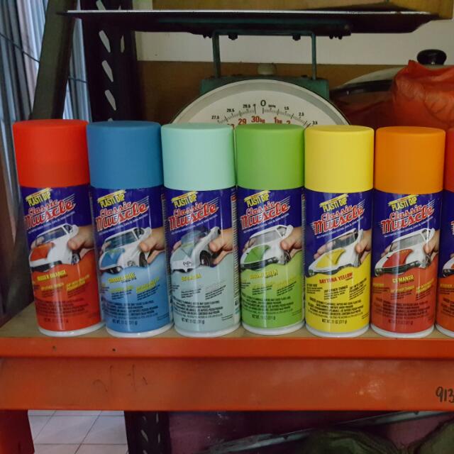 PLASTI DIP CLASSIC MUSCLE COLOURS, Car Accessories on Carousell