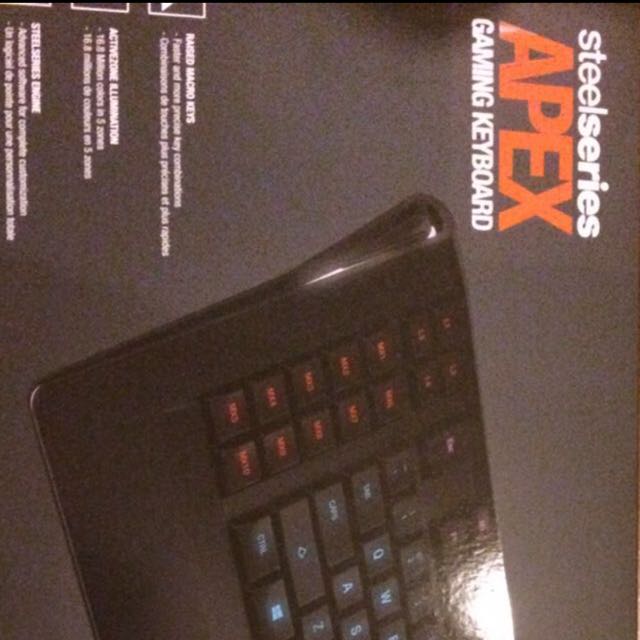 Steelseries Apex 350 Keyboard Computers And Tech Parts And Accessories Computer Keyboard On Carousell