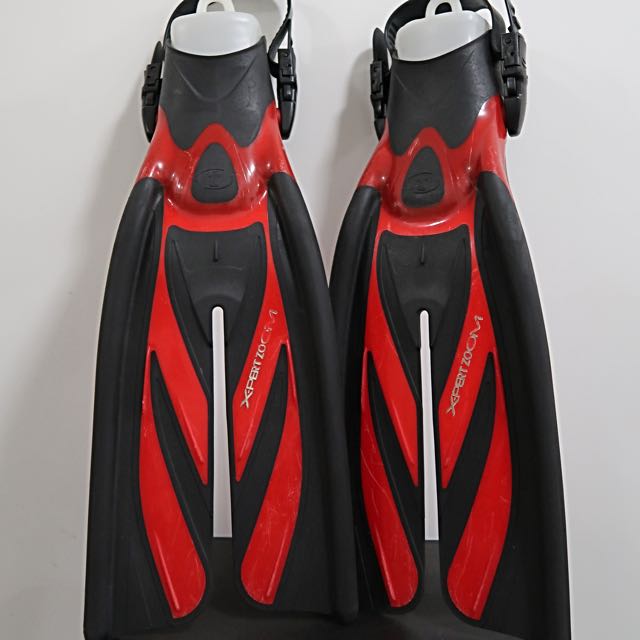TUSA X-Pert Zoom Scuba Fins, Sports Equipment, Sports & Games ...