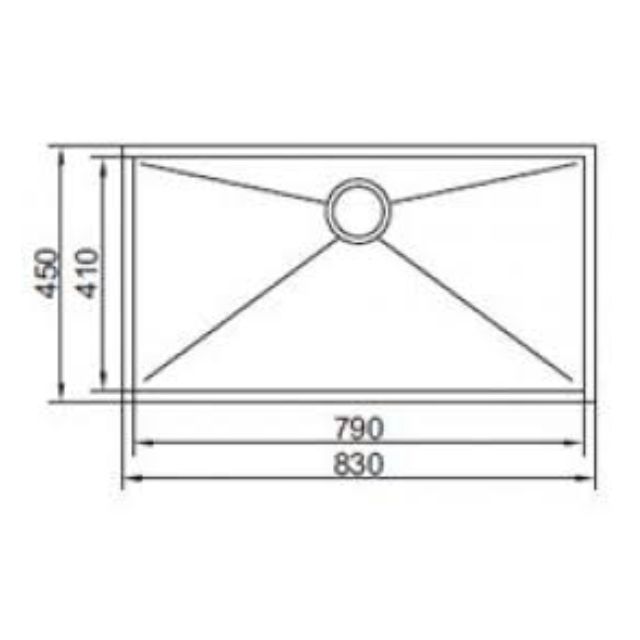 FRANKE PZX 110-79 STAINLESS STEEL SINK c/w ORIGINAL WASTE, TV & Home ...