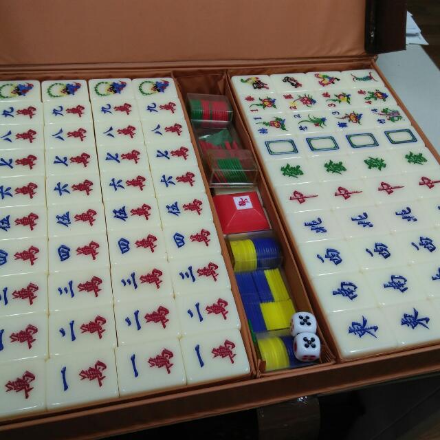 Mahjong Set, Furniture & Home Living, Furniture, Tables & Sets on Carousell