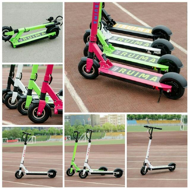 RUIMA/SPEEDWAY 36V 350W electric scooter 10ah 35km 21ah 70km folding electric scooter electric ...