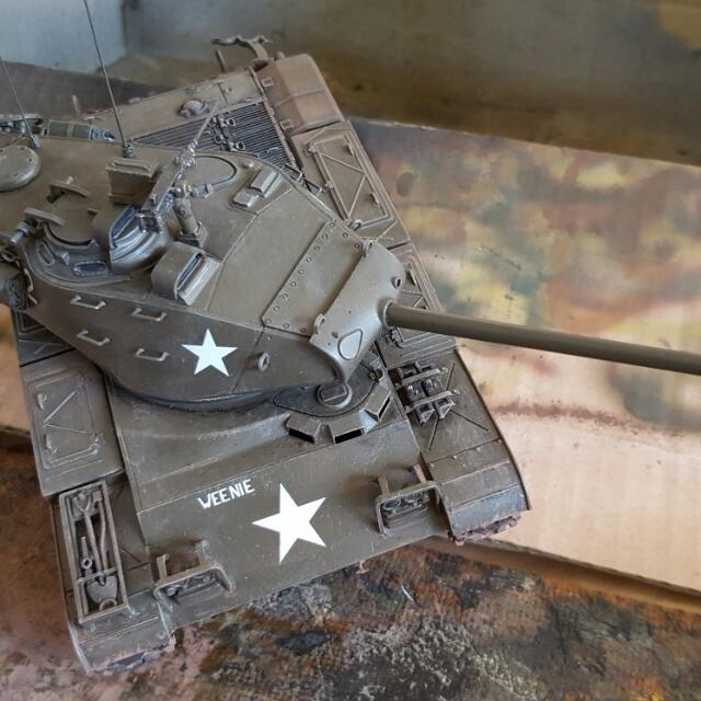 Tamiya M-41 Walker Bulldog U.S. Army Tank, Hobbies & Toys, Toys & Games ...