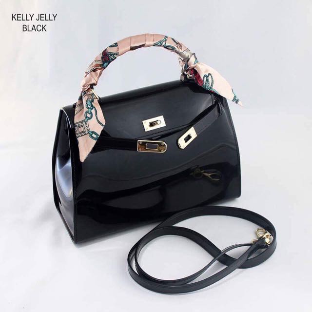 Authentic KELLY Jelly Bag, Women's Fashion, Bags & Wallets, Cross-body ...