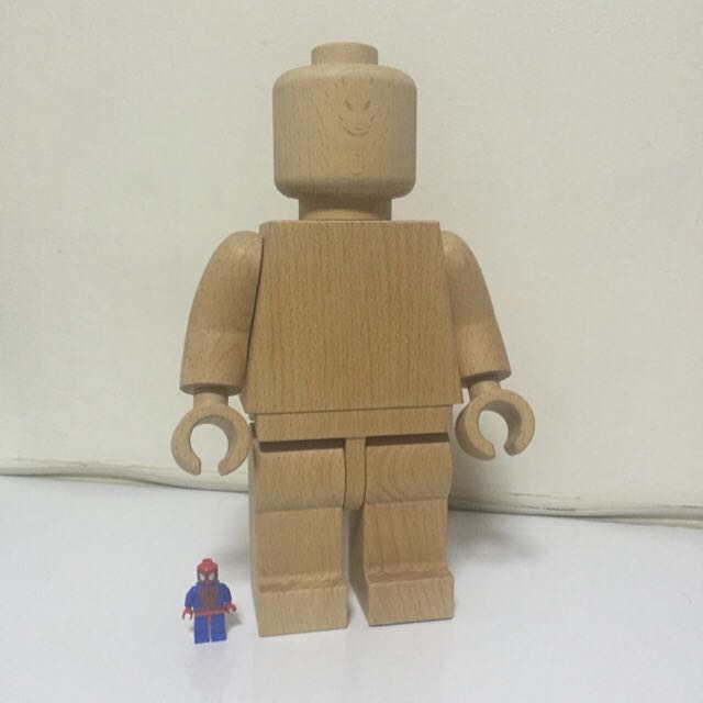 Custom Made Wood Wooden Lego Minifig 28cm 400%, Hobbies & Toys, Toys ...