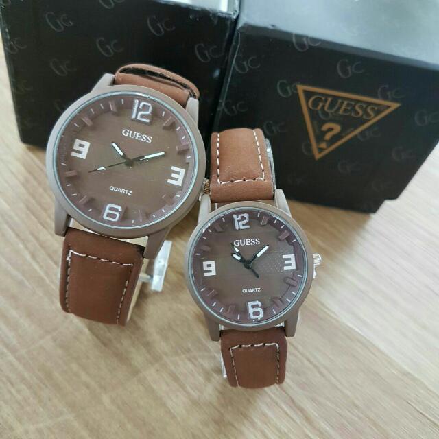 GUESS COUPLE SET LIMITED EDITION WATCH, Men's Fashion, Watches ...