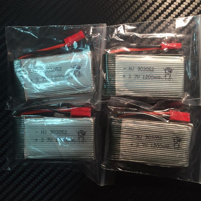 HJ-903052 3.7v 1200mAh Li-Po Battery, Mobile Phones & Gadgets, Mobile ...