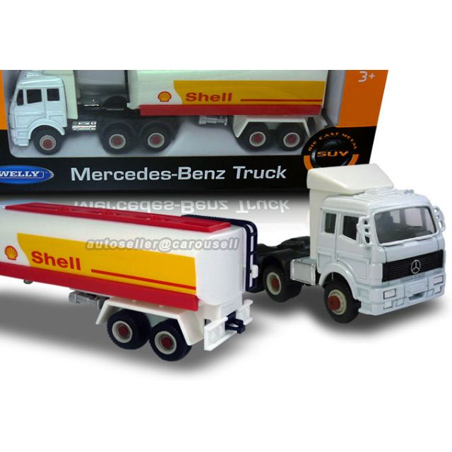 Mercedes-benz super haulier SHELL Oil Tanker Truck, Hobbies & Toys ...