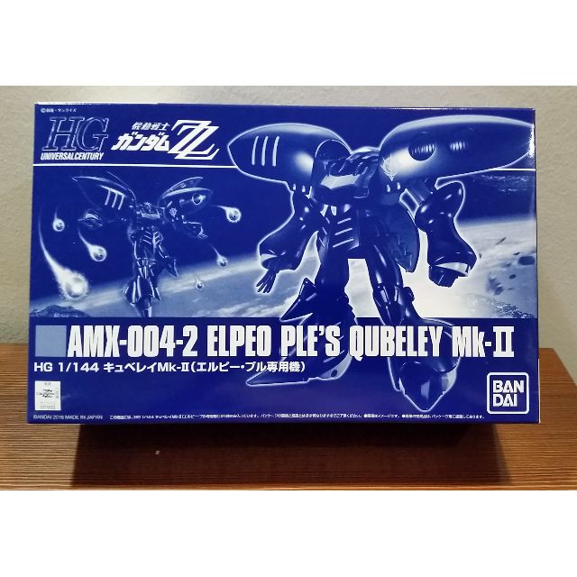 P-Bandai AMX-004-2 Elpeo Ple's Qubeley Mk-II HGUC 1/144 (#gundam ...