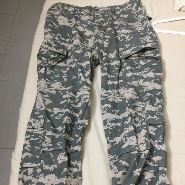 Pixelated army uniform (ACU), Men's Fashion, Tops & Sets, Formal Shirts ...