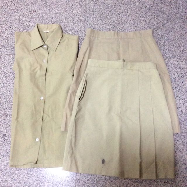 Temasek JC Uniform, Women's Fashion, Tops, Shirts on Carousell