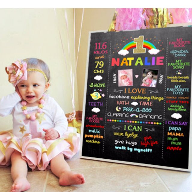 Baby Shower/Birthday Celebration (birthday poster, birthday banner ...