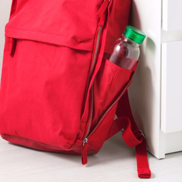 Beautiful IKEA Forenkla 12L Red Backpack, Women's Fashion, Bags ...