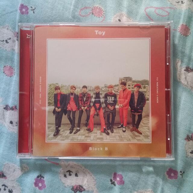 BlockB Block B 日本專輯-Toy 通常盤, 興趣及遊戲, 收藏品及紀念品, 韓流 - Carousell