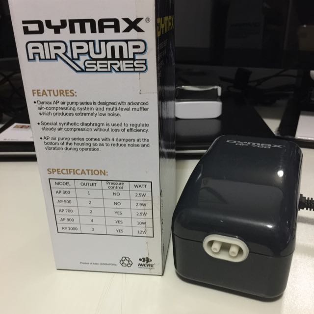 Dymax AP700 Air Pump, Pet Supplies, Homes & Other Pet Accessories on Carousell