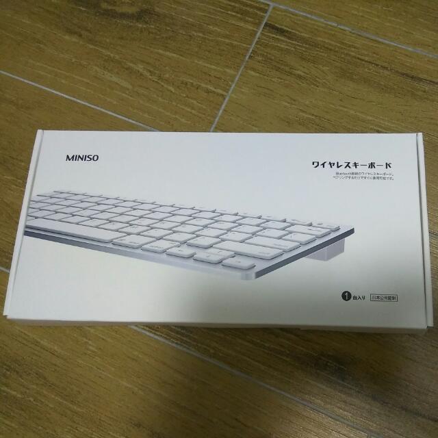 Miniso Bluetooth Wireless Keyboard, Computers & Tech, Parts ...