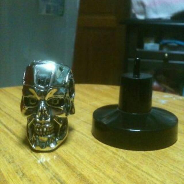 1/6 Terminator Skull(T-800)Head with Light Up Eyes n with stand(MIB ...