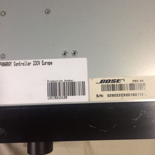 Bose System Controller For 402/802 Speaker, Audio, Soundbars, Speakers ...