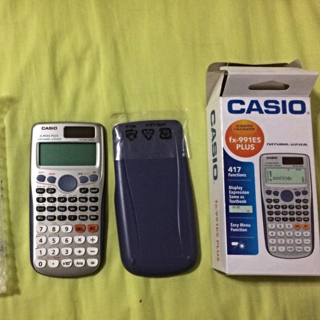 Casio fx-991ES PLUS Scientific Calculator, Health & Nutrition, Health ...