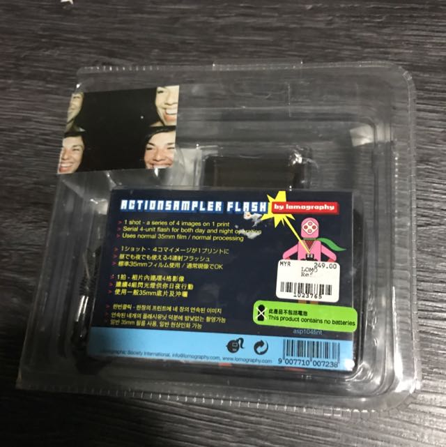 Lomo Action Sampler With Flash, Photography, Cameras on Carousell