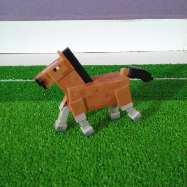 Minecraft Horse Minifigurine "preloved", Toys & Games, Bricks ...